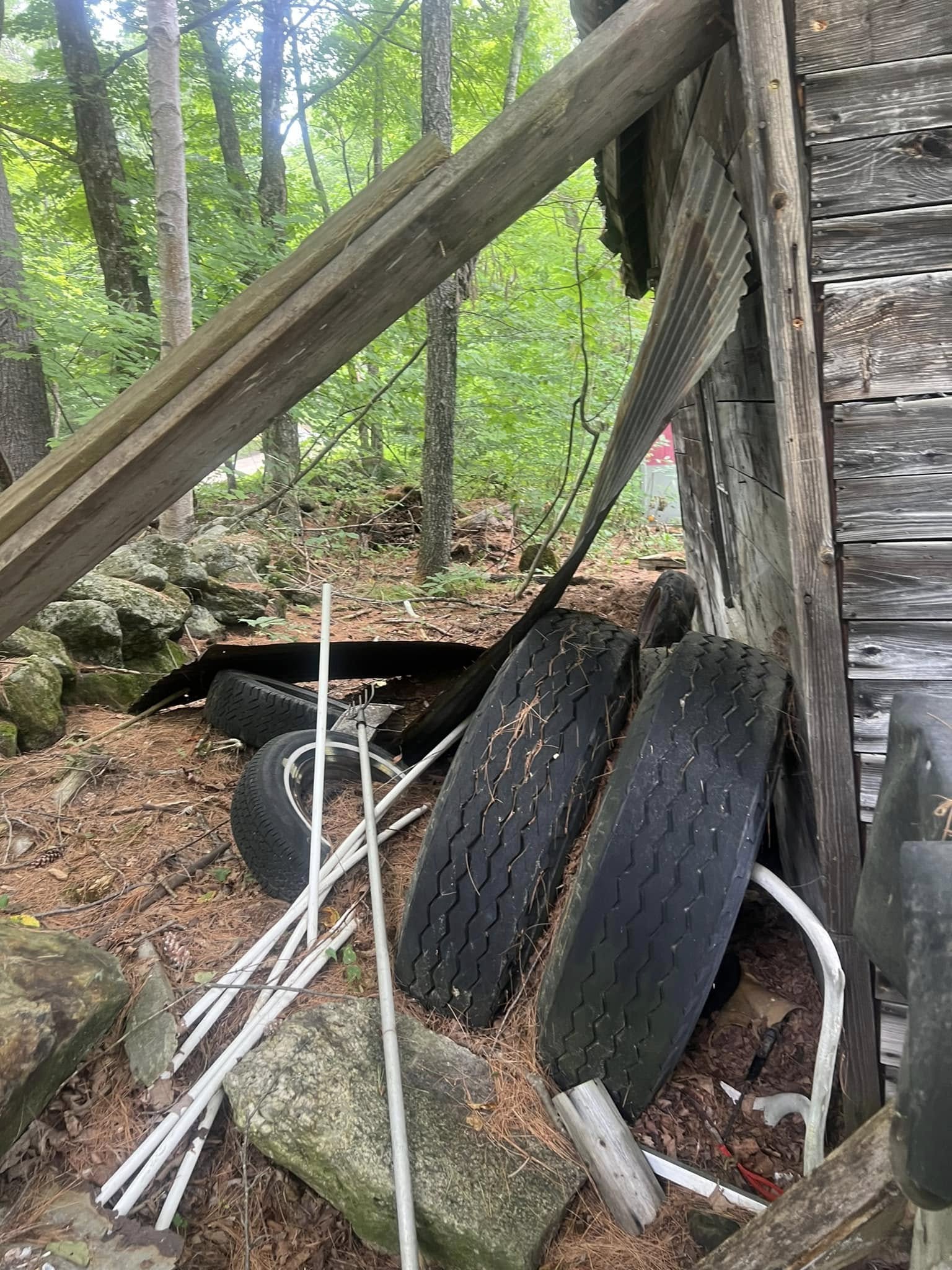 Sullivan, NH House and Yard Cleanout